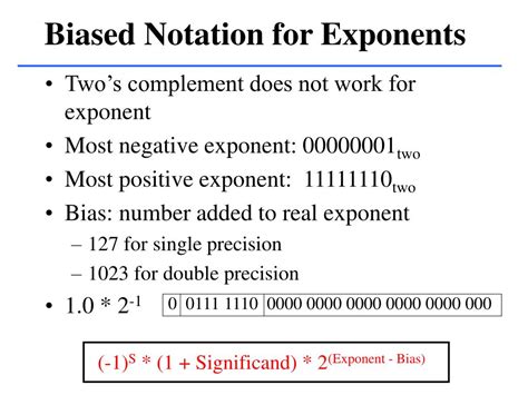ppt floating point theory notation mips 19 21 june 2007 powerpoint