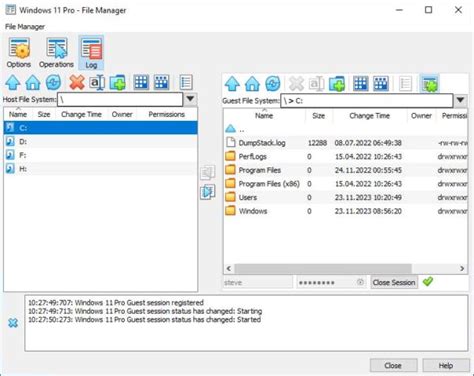 Use The Virtualbox File Manager To Transfer Files Between Your Host And