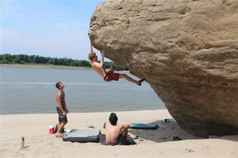 Climbing Southern Illinois The Beach Terrain Magazine