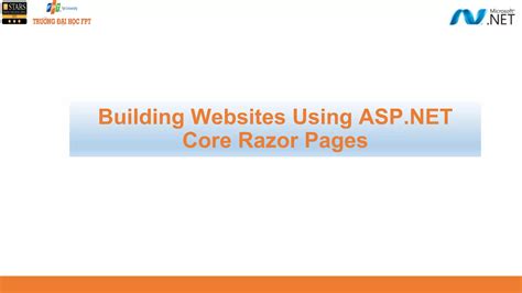Building Websites Using Aspnet Core Razor Pages Pptx