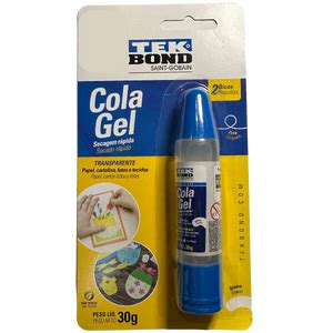Cola Gel Tek Bond 2 Bicos 30gtek Bond
