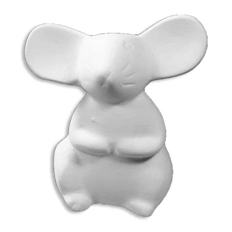 Bisque Imports 1128 Mouse Bisque Figurine Clay King