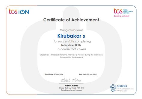 Kirubakar S On Linkedin Tcsion Interviewtips Knowledgemanagement