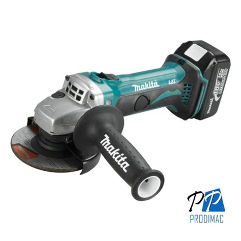 Amoladora Angular 4 12 18v Lxt Inc 2 Bat Y Carg Makita Dga452rfe