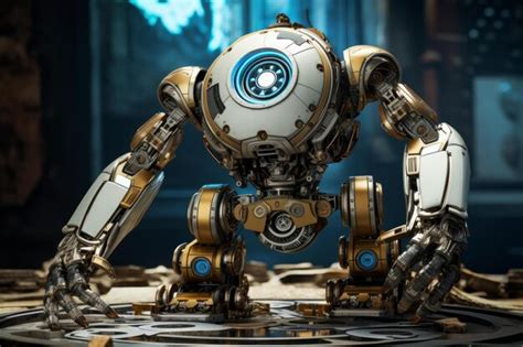 premium photo efficient robotic process automation generate ai