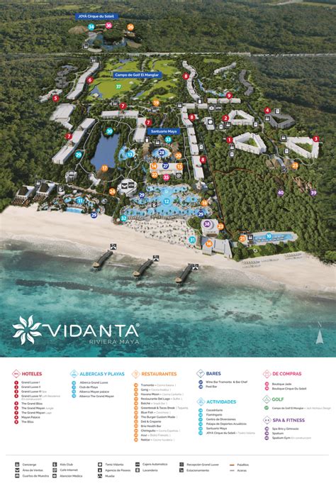 Vidanta Riviera Maya Resort Map Bigkery