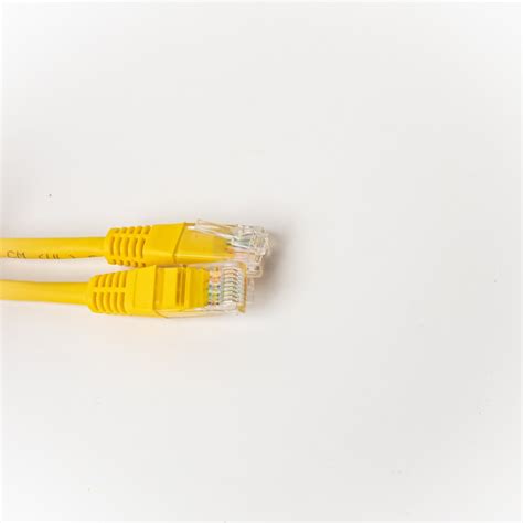 UniXtr Patch Cord Cat E Yellow M Compucable
