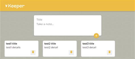 Github Timothyjankeeper App React Notes App