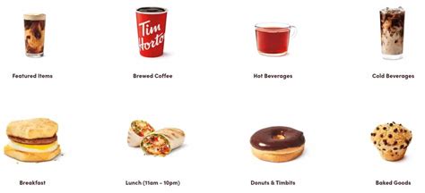 Tim Hortons Menu Prices Canada