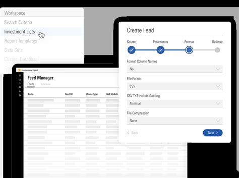 Data Feeds Morningstar