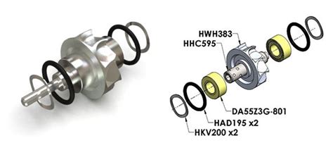 Replacement Dental Handpiece Turbines