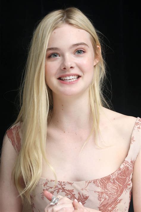 Elle Fanning At The Boxtrolls Press Conference In Beverly Hills