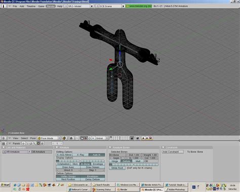 problem with animating armature animation and rigging blender