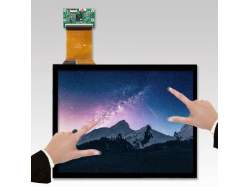 F PET T PCAP Touch Display X Nits B L Khr LVDS USB I C Interface COB