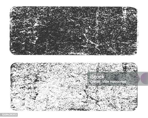 스탬프 프레임 벡터 아이콘 모양 집합입니다 스탬프 그런 지 텍스처 잉크 고무 라벨 기호 컬렉션입니다 흰색 배경에 격리 블랙 라운드 및 스퀘어 스탬프 테두리 팩 고무도장에