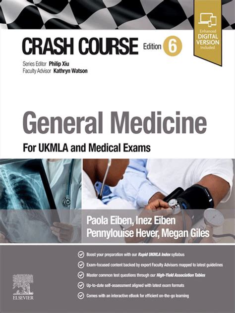 Crash Course General Medicine 6th Edition For Ukmla And Medical Exams Vasiliadis Medical Books
