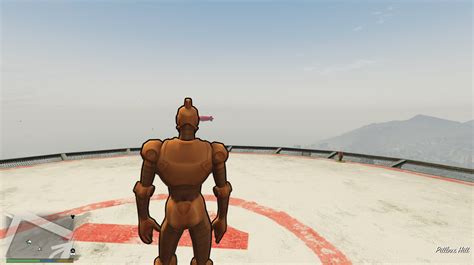Robot Invincible Add On Ped Gta5