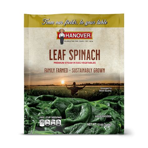 Hanover Foods Leaf Spinach A Premium Products At Affordable Prices