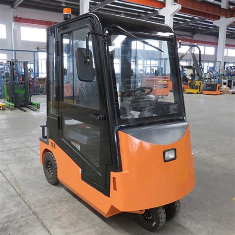 6 Ton Electric Tow Tractor With Full Closed Cabin Superlift Material