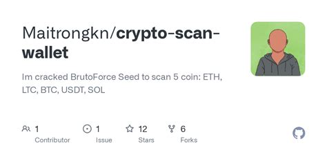 Github Maitrongkncrypto Scan Wallet Im Cracked Brutoforce Seed To