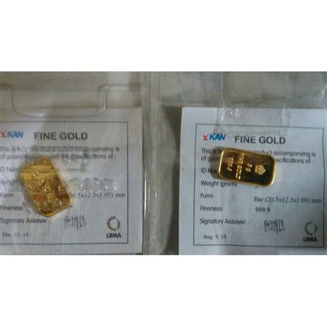 Jual Lm Antam 5gr Gold Bar Shopee Indonesia