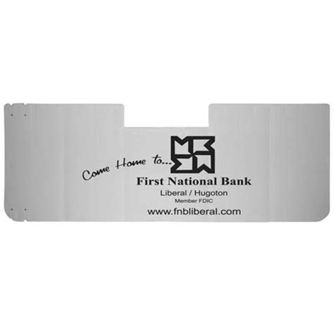 Promotional Corrugated Standard Cardboard Accordion Shade Branded Promo