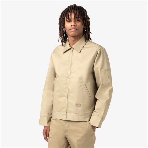 Dickies Lined Eisenhower Jacket Khaki Wunder