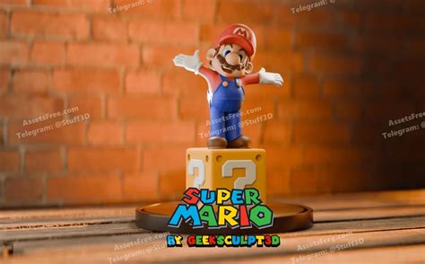 Mario D Print Model Free High Quality Models For Your Projects AssetsFree