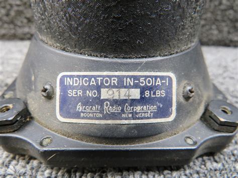1n 501a 1 Arc Radio Compass Indicator Has Worn Face