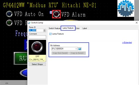 Proface Hmi Modbus Rtu Hitachi Ne S1 Tutorial