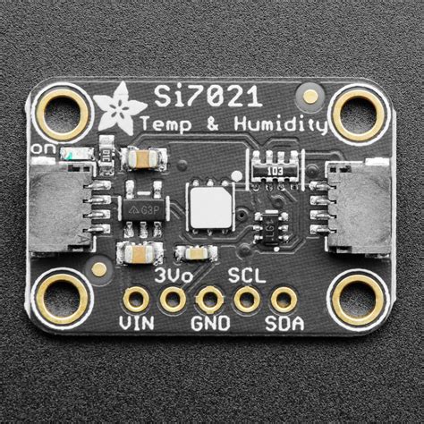 Adafruit Si7021 Temperature And Humidity Sensor Breakout Board Stemma Pimoroni