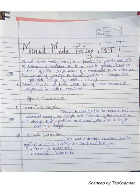 Mmt Introduction Upper Limb Pdf