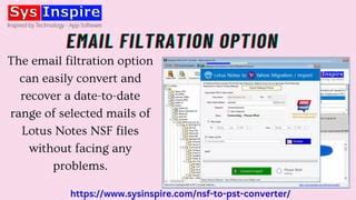 How To Open Lotus Notes Archive File In Outlook PPT