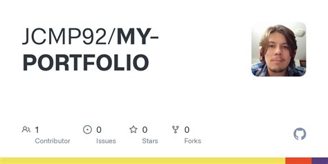 GitHub JCMP MY PORTFOLIO