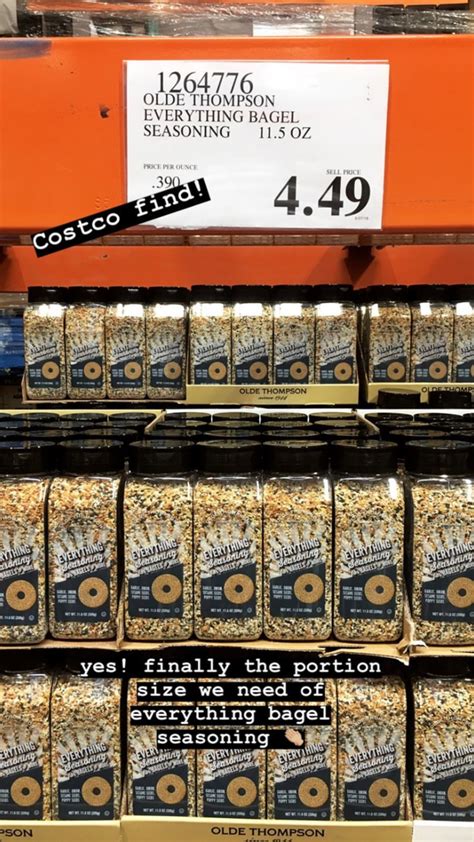 Costco Is Now Selling Huge Tubs Of Everything Bagel Seasoning