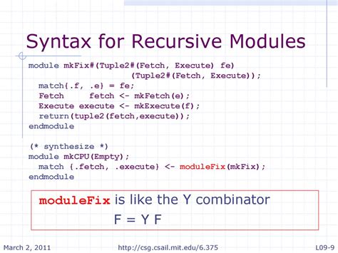 modular refinement arvind ppt download
