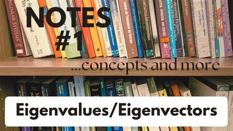 Real Eigenvalues And Eigenvectors Youtube