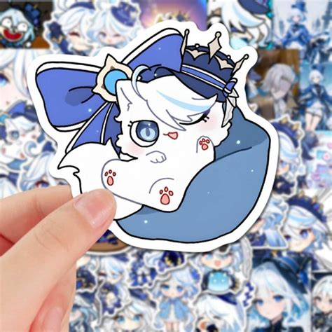 Genshin Impact Furina Stickers Pcs Genshinbox