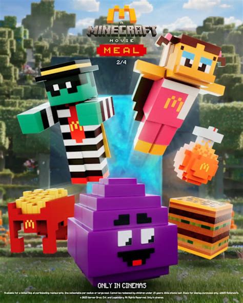 Maccas Minecraft Movie Collectibles Miscellaneous Goods In Mandurah