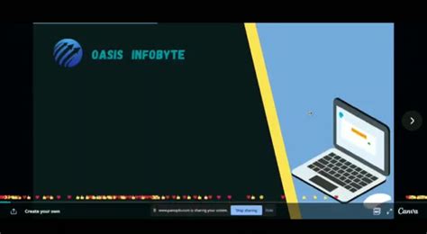 Srirama Mahesh On Linkedin Oasisinfobyte Thankyou Internship