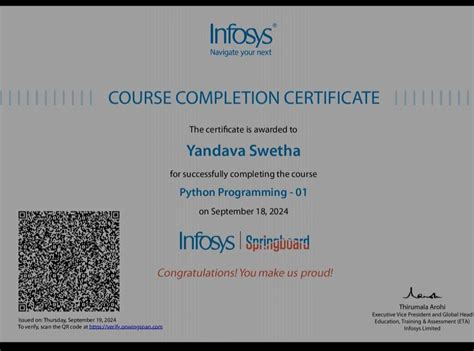 🎉 Excited To Share That I Have Successfully Completed The Python
