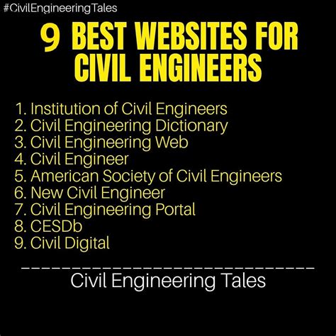Best Websites For Civil Civil Engineering Tales