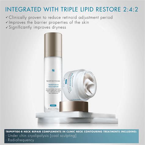 Skinceuticals Tripeptide R Neck Repair Retinol Cream 50ml Araya Beauty