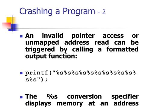 Ppt Formatted Output Secure Coding In C And C Powerpoint