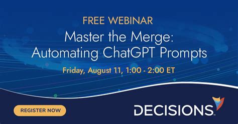 Decisions On Linkedin Master The Merge Automating Chatgpt Prompts Decisions