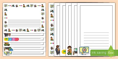 Ks1 Computer Science Page Borders Twinkl Computing
