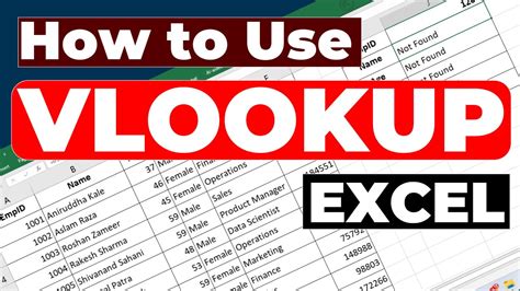 How To Use Vlookup Formula In Excel Vlookup Interview Question In