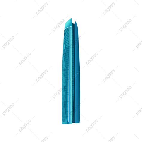 Dibujos Animados Simples Materiales Decorativos De Edificios Altos Png