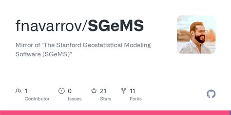 Github Fnavarrov Sgems Mirror Of The Stanford Geostatistical Modeling Software Sgems