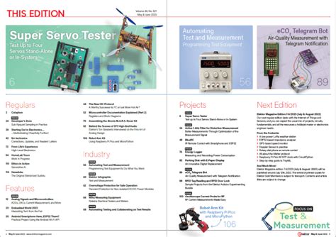 elektor may june 2023 test and measurement elektor magazine